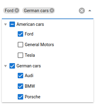 Options Tree in QSelect · Issue #9290 · quasarframework/quasar · GitHub