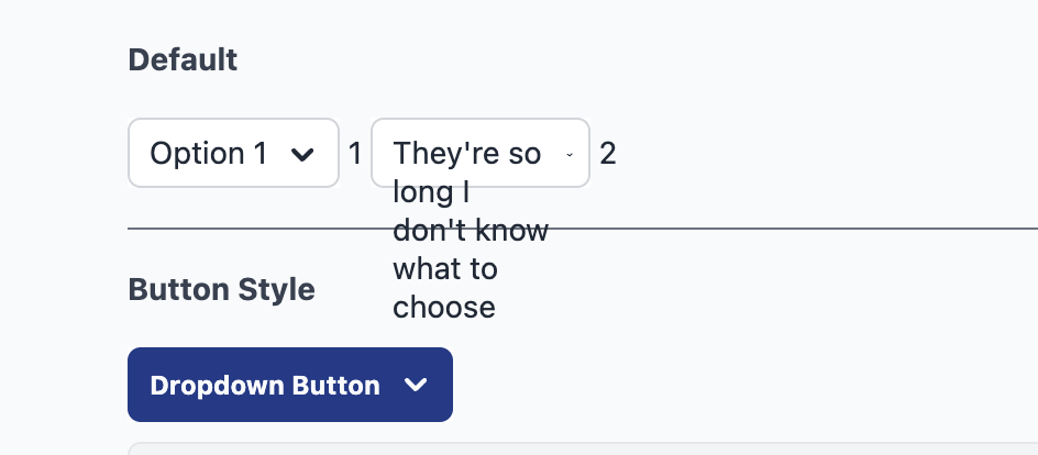 Selected Dropdown Item Can Break Container · Issue 126 · Flowfuse Forge Ui Components · Github