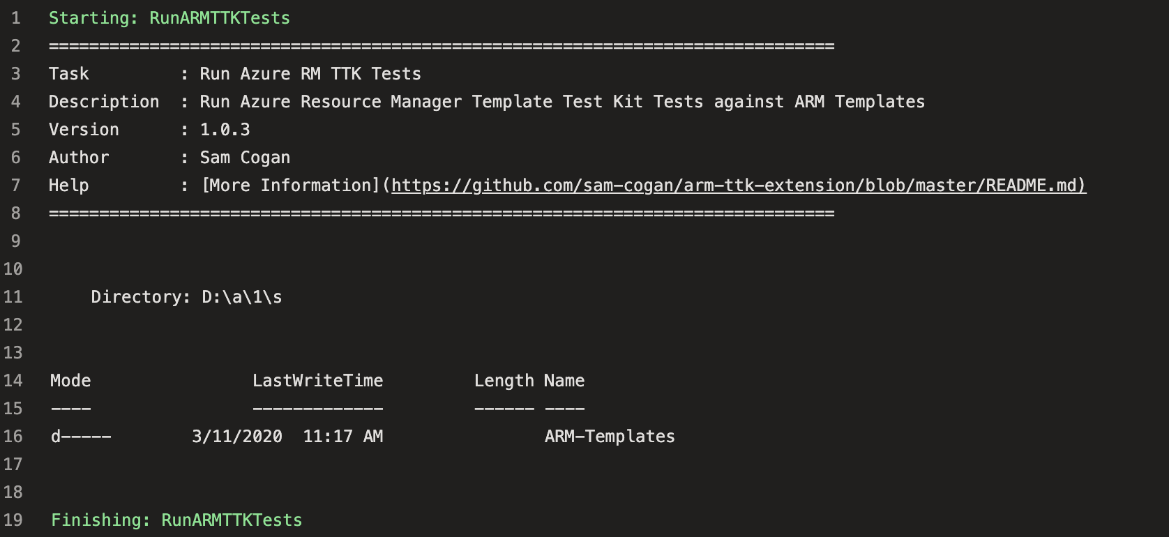If Folder Path has a "." in the name it does not check the files · Issue #3 · sam-cogan/arm-ttk ...