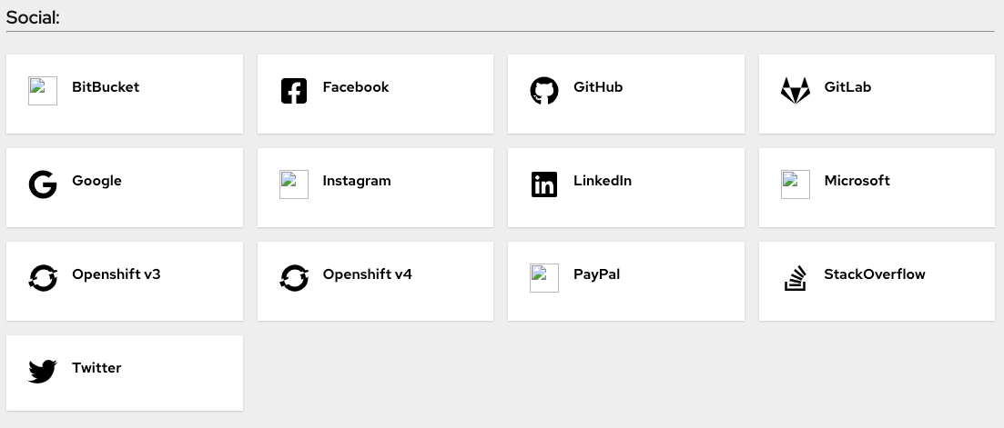 Some of the social IdP icons are missing · Issue #18533 · keycloak ...