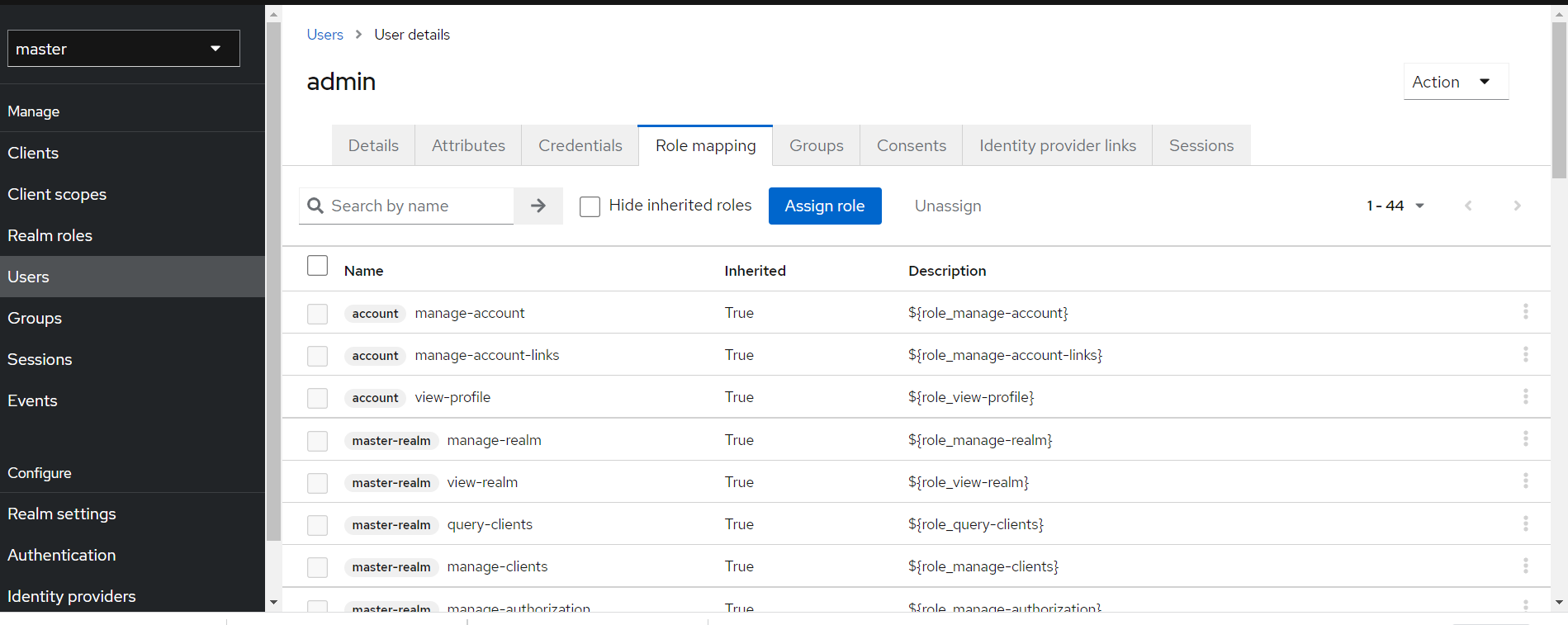 Missing roles in users-view · Issue #16510 · keycloak/keycloak · GitHub