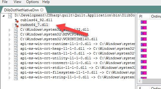 Unable to load DLL "DlibDotNet.Native.dll" · Issue #82 · takuya-takeuchi/DlibDotNet · GitHub