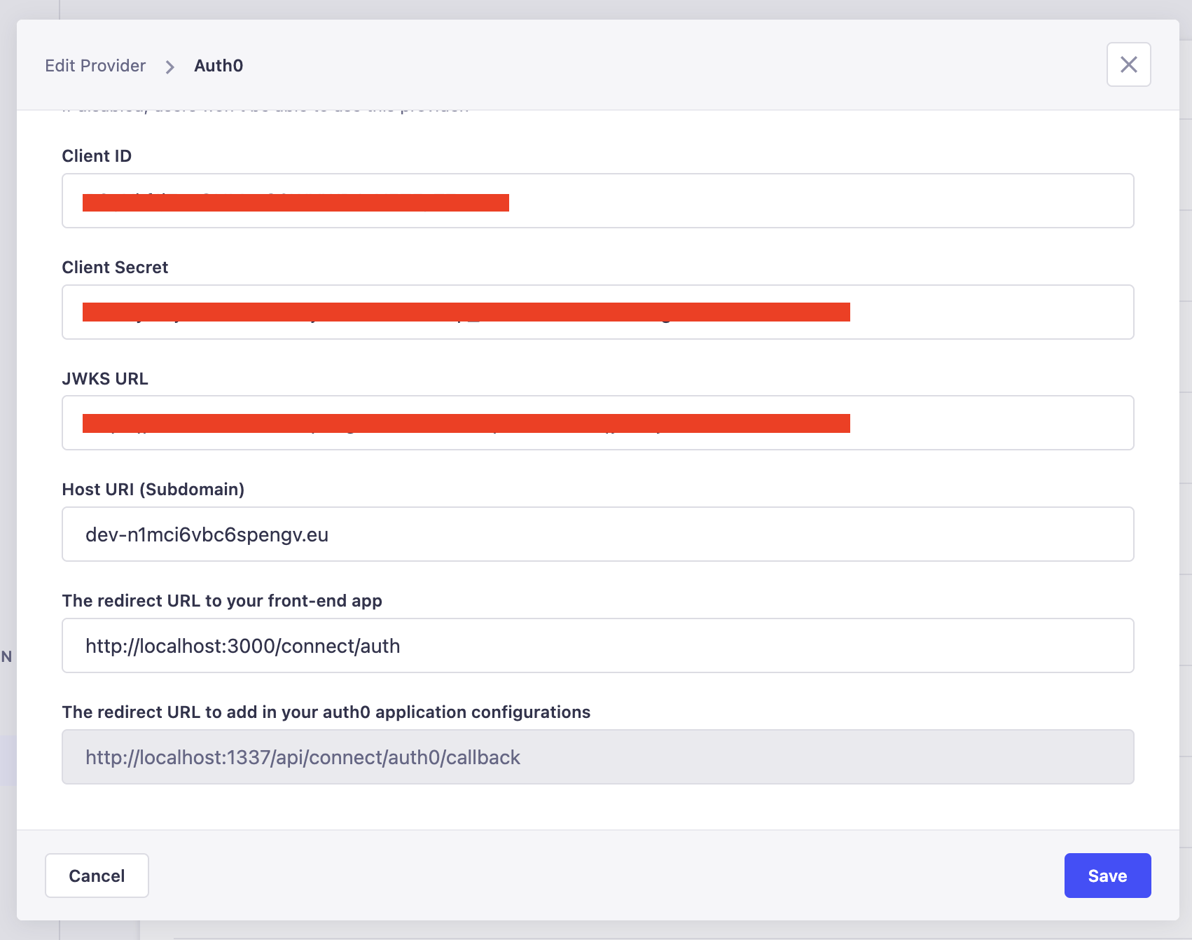 Auth0 Provider - error Grant: missing session or misconfigured provider · Issue #16866 · strapi ...