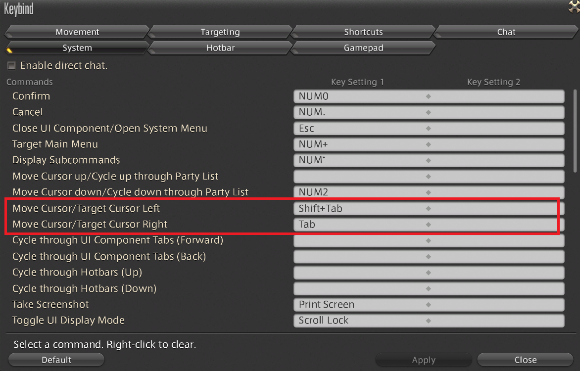Tab Through Engaged Enemies · Issue #447 · goatcorp/suggestions · GitHub