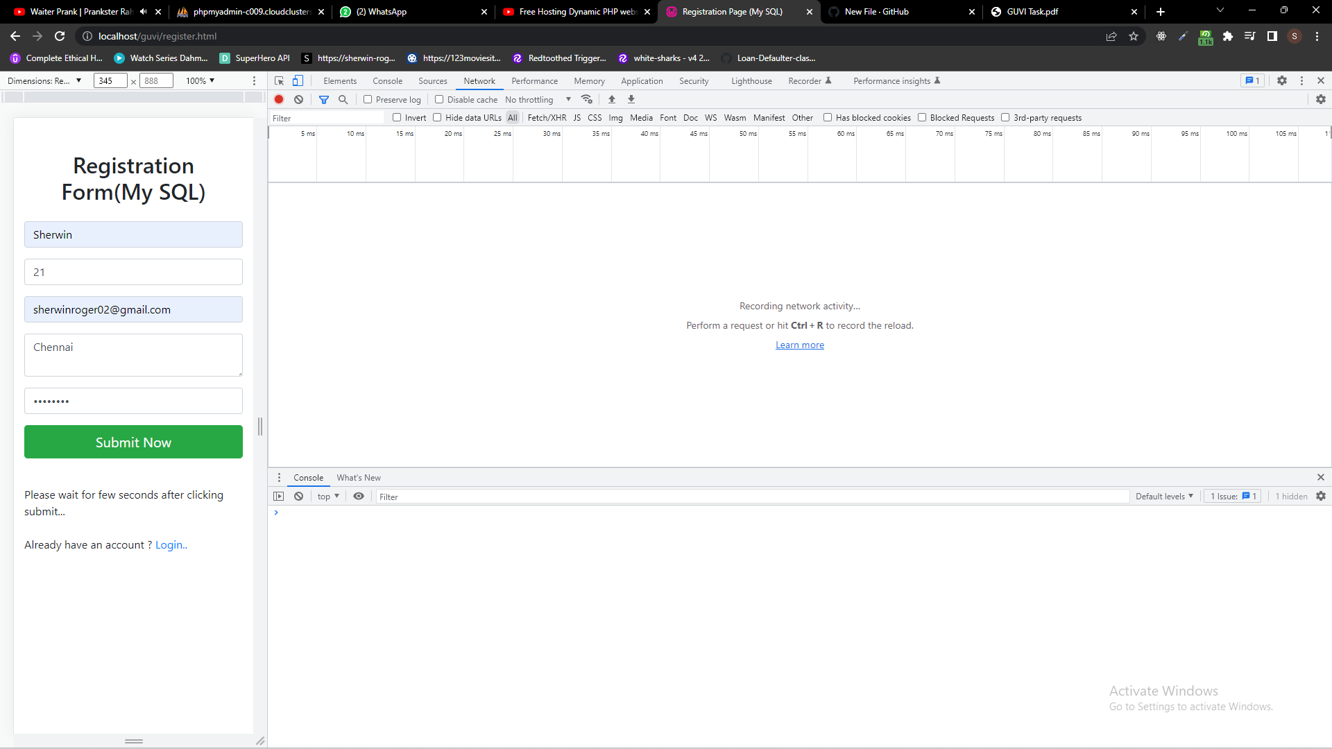 Github Sherwin Roger0 Guvi