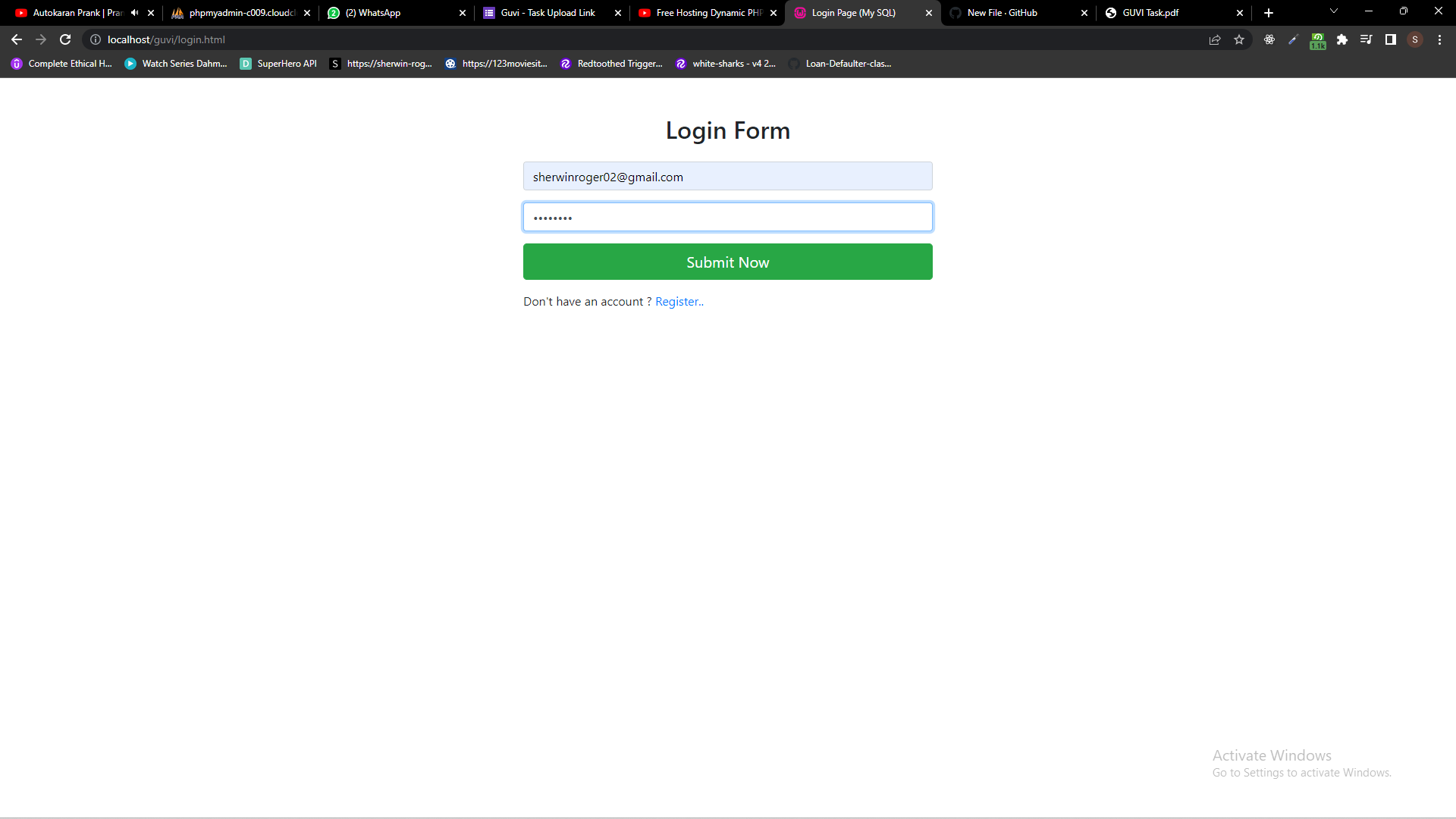 GitHub - sherwin-roger0/guvi