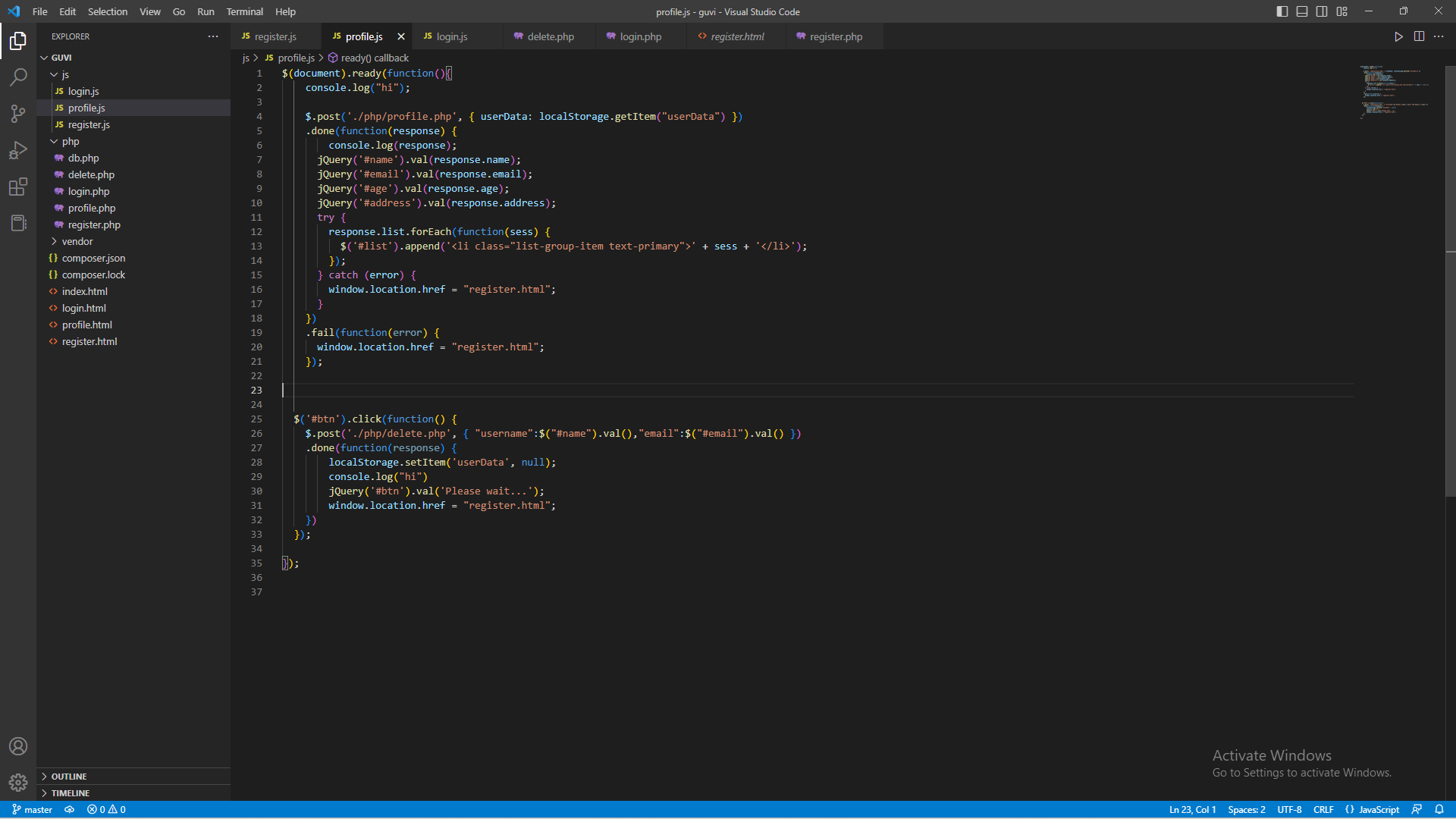 Github Sherwin Roger0 Guvi