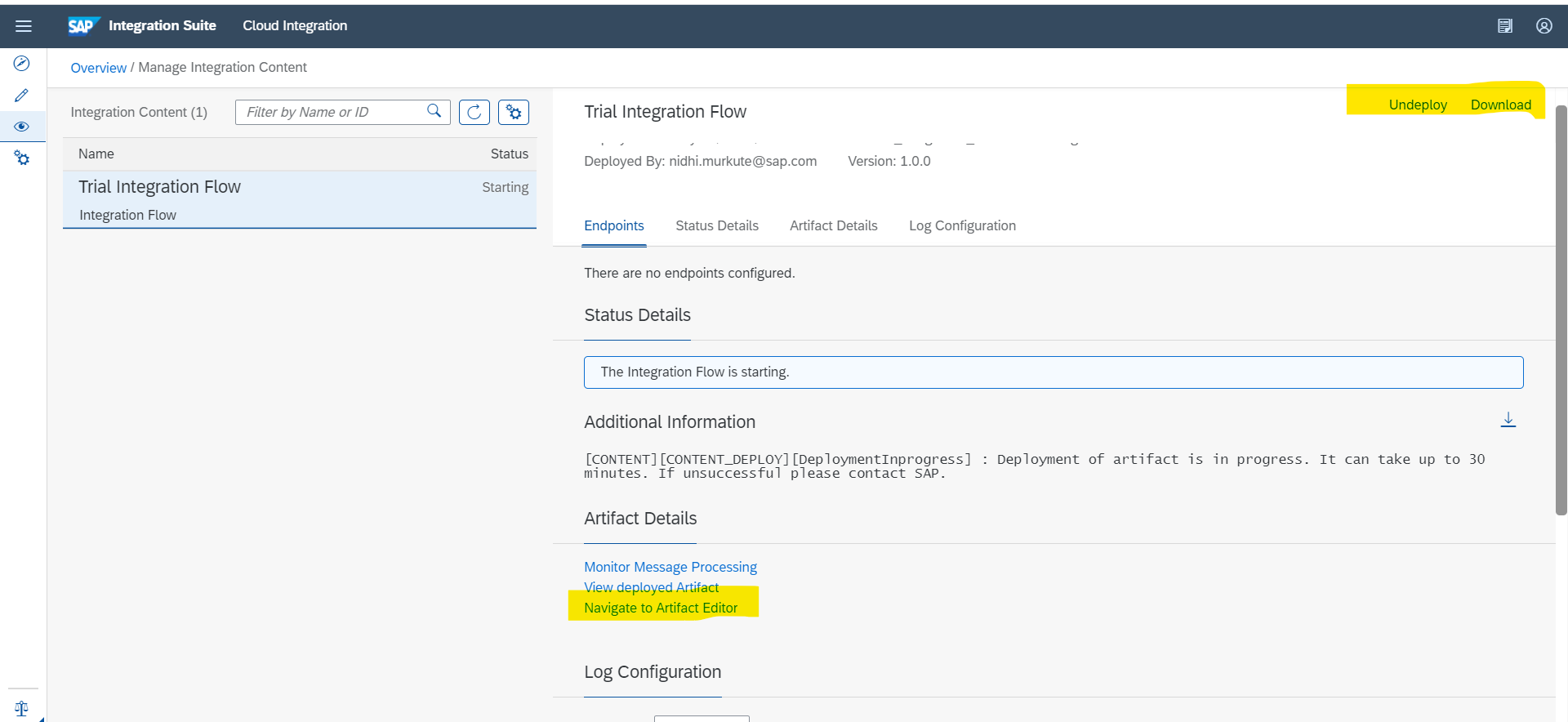 Design and Deploy Your First Integration Flow · Issue #358 · SAP-archive/Issues · GitHub