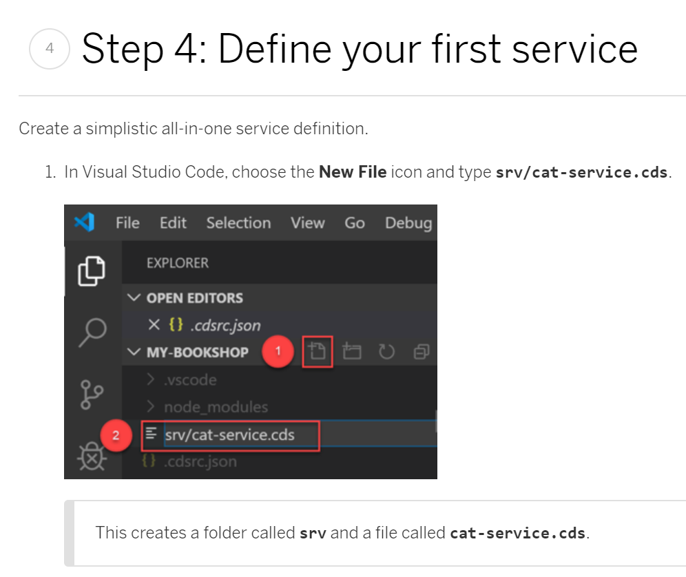 Create a Business Service with Node.js Using Visual Studio Code · Issue ...
