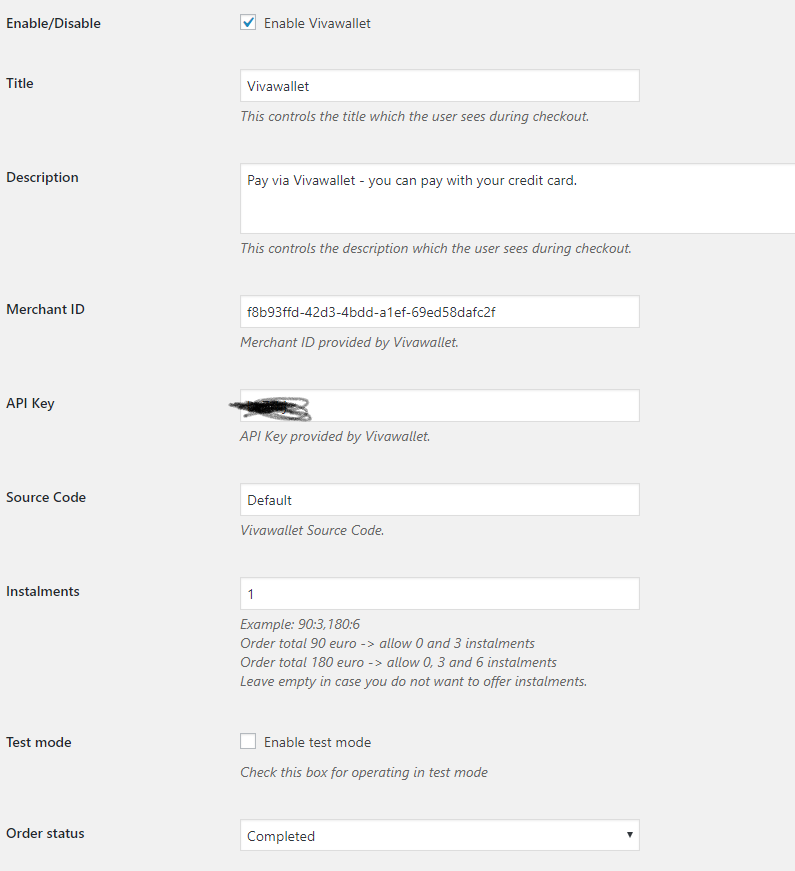 woo commerce... no order placed/ received after payment · Issue #852 · VivaPayments/API · GitHub