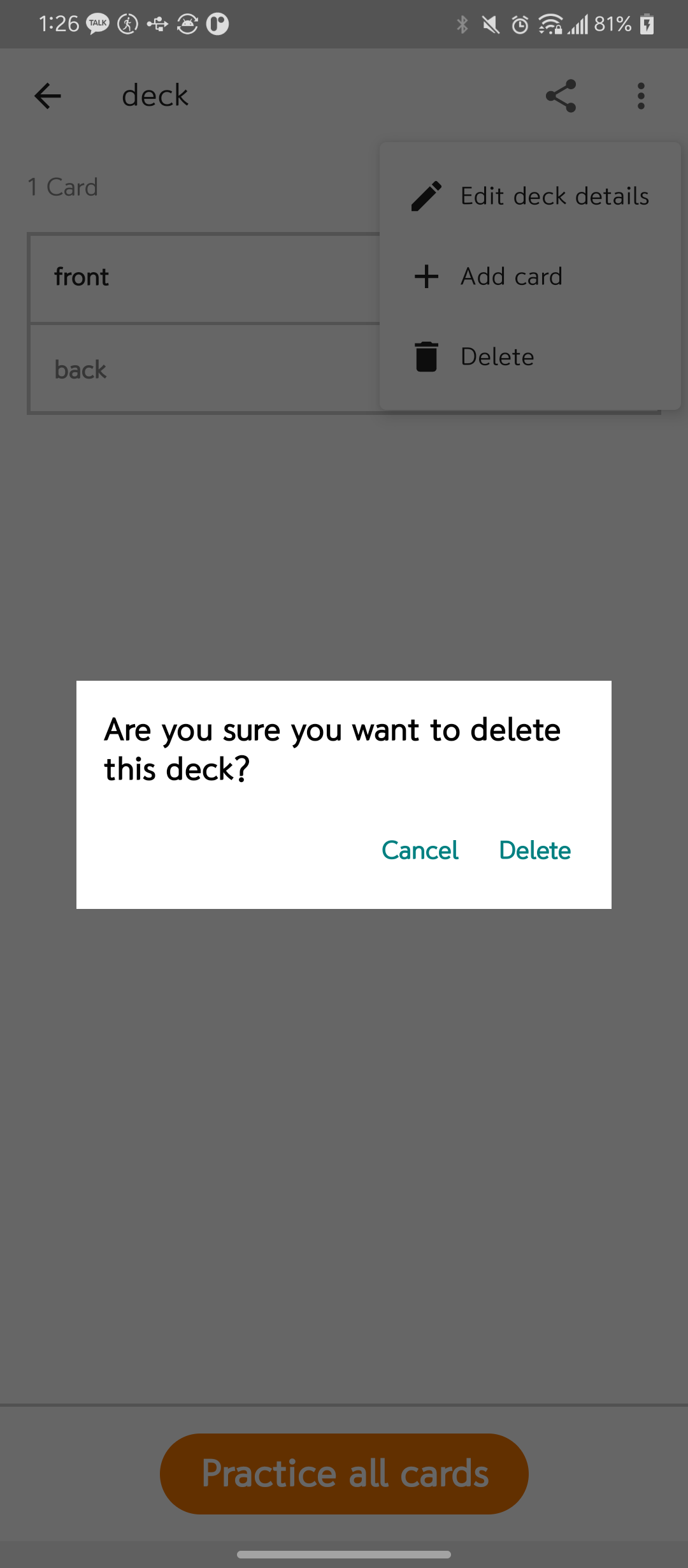 [Feature]: Deck 삭제 기능 · Issue #2 · gdsc-seoultech/CheggPrep_Clone · GitHub
