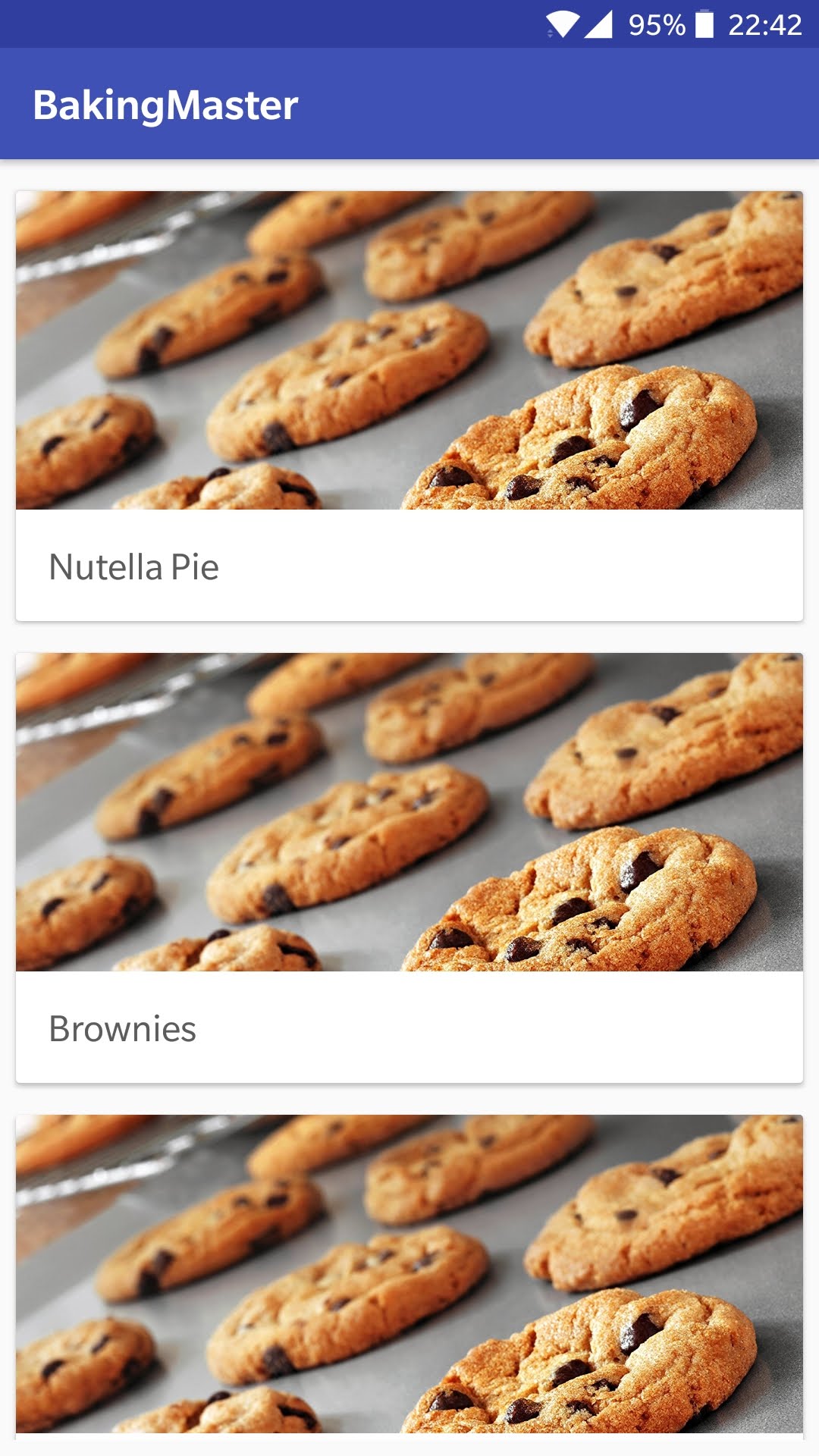 GitHub - Mika412/BakingApp: Baking App project for Udacity Android ...