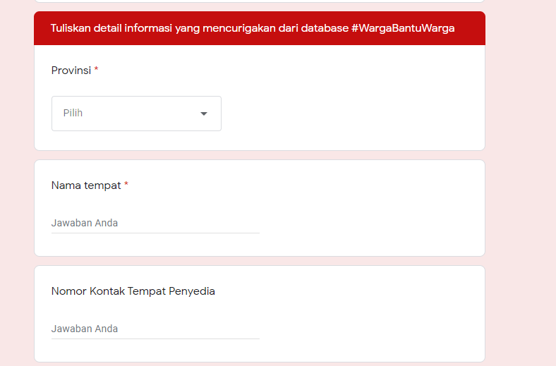Add reporting button, to report any information that no longer relevant, or has poor quality ...
