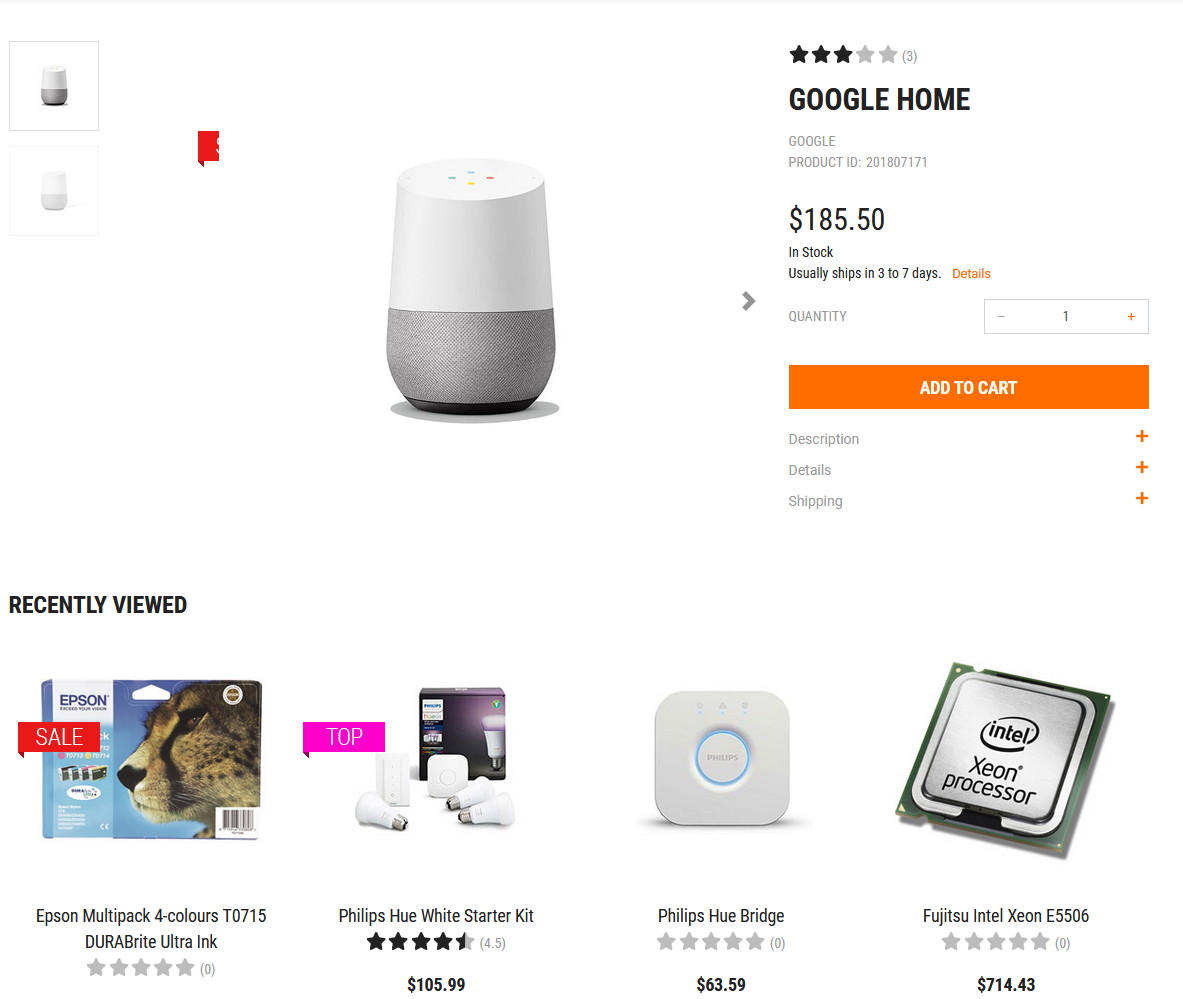incorrect product label display on product detail page - product ...