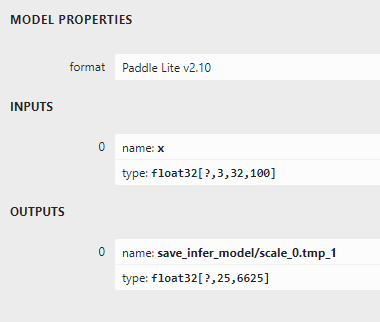 关于PPOCRv2 文字识别模型转成paddle lite的.nb模型后的输出结构问题。 · Issue #5904 · PaddlePaddle/PaddleOCR · GitHub