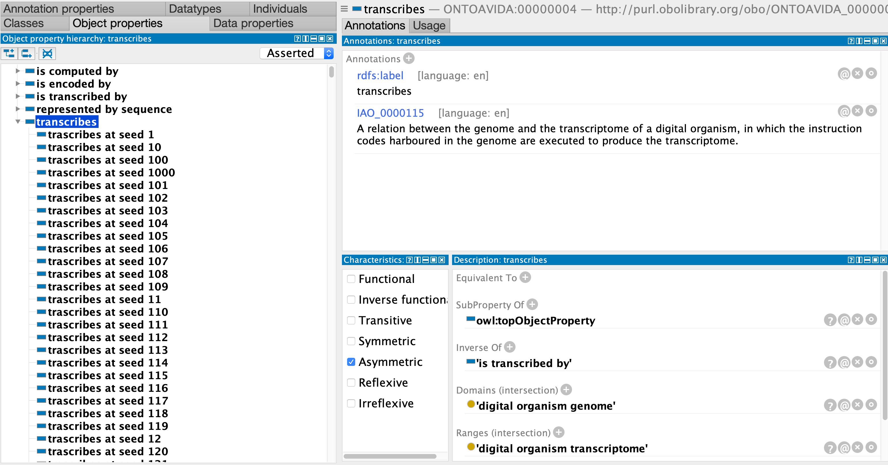 New Ontology Request: Ontology for Avida digital evolution platform (OntoAvida) · Issue #1581 ...