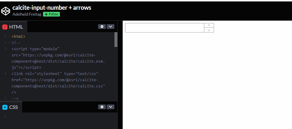 calcite-input-number jumps by 2 when clicking arrows with laptop trackpad · Issue #5785 · Esri ...
