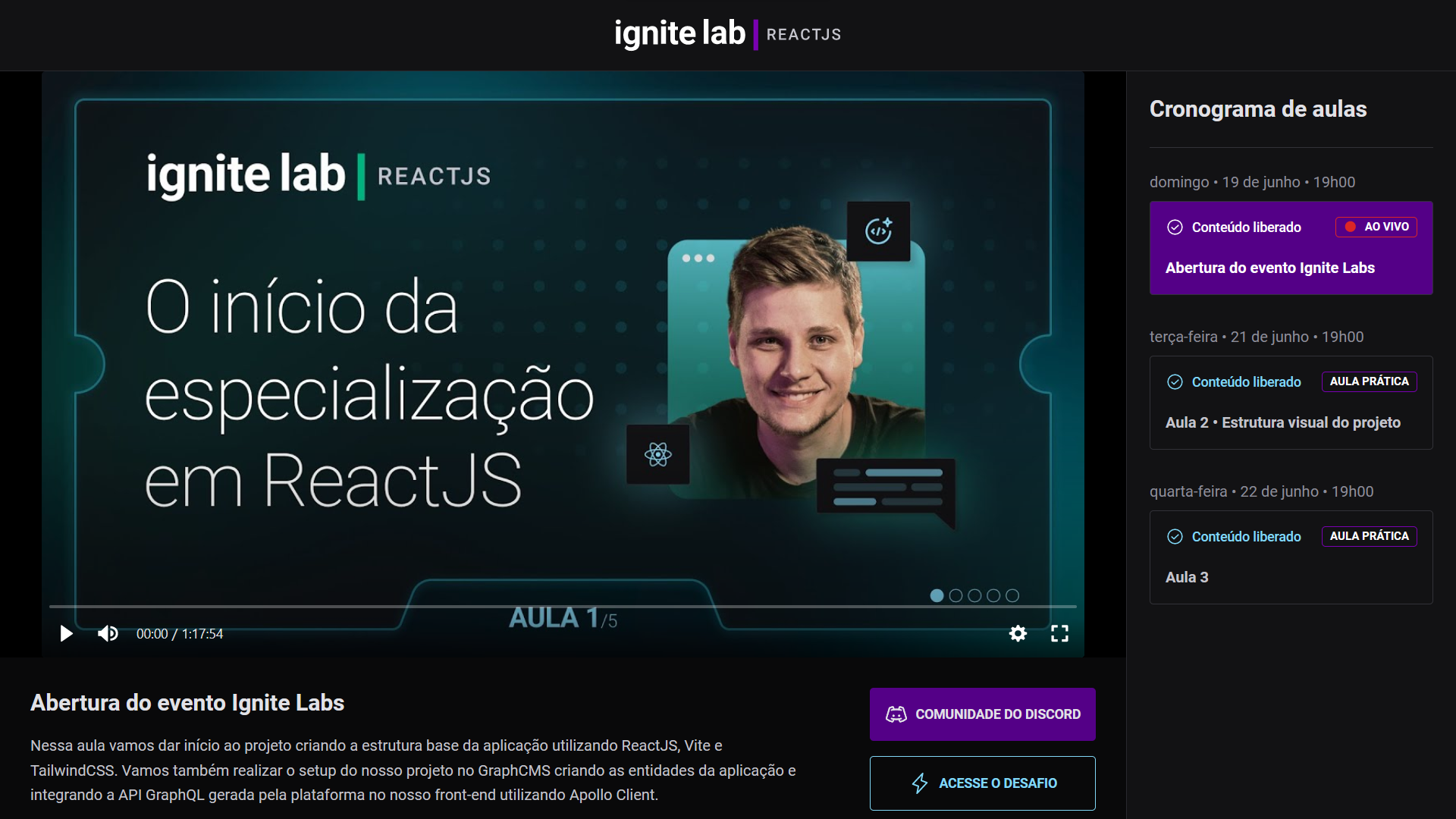 GitHub - Giovani-O/event-platform: Platform developed during the Ignite Lab from Rocketseat.