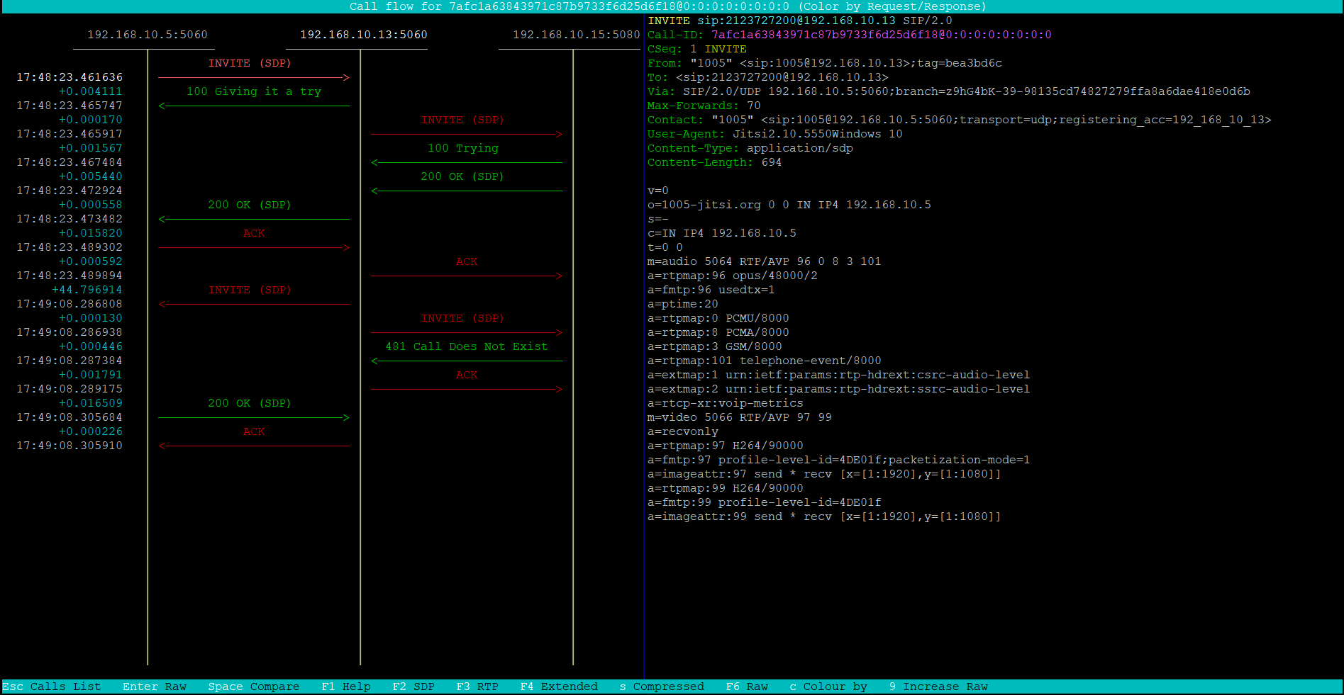 [BUG] Does not terminate the call upon re-invite pings failure · Issue #1797 · OpenSIPS/opensips ...