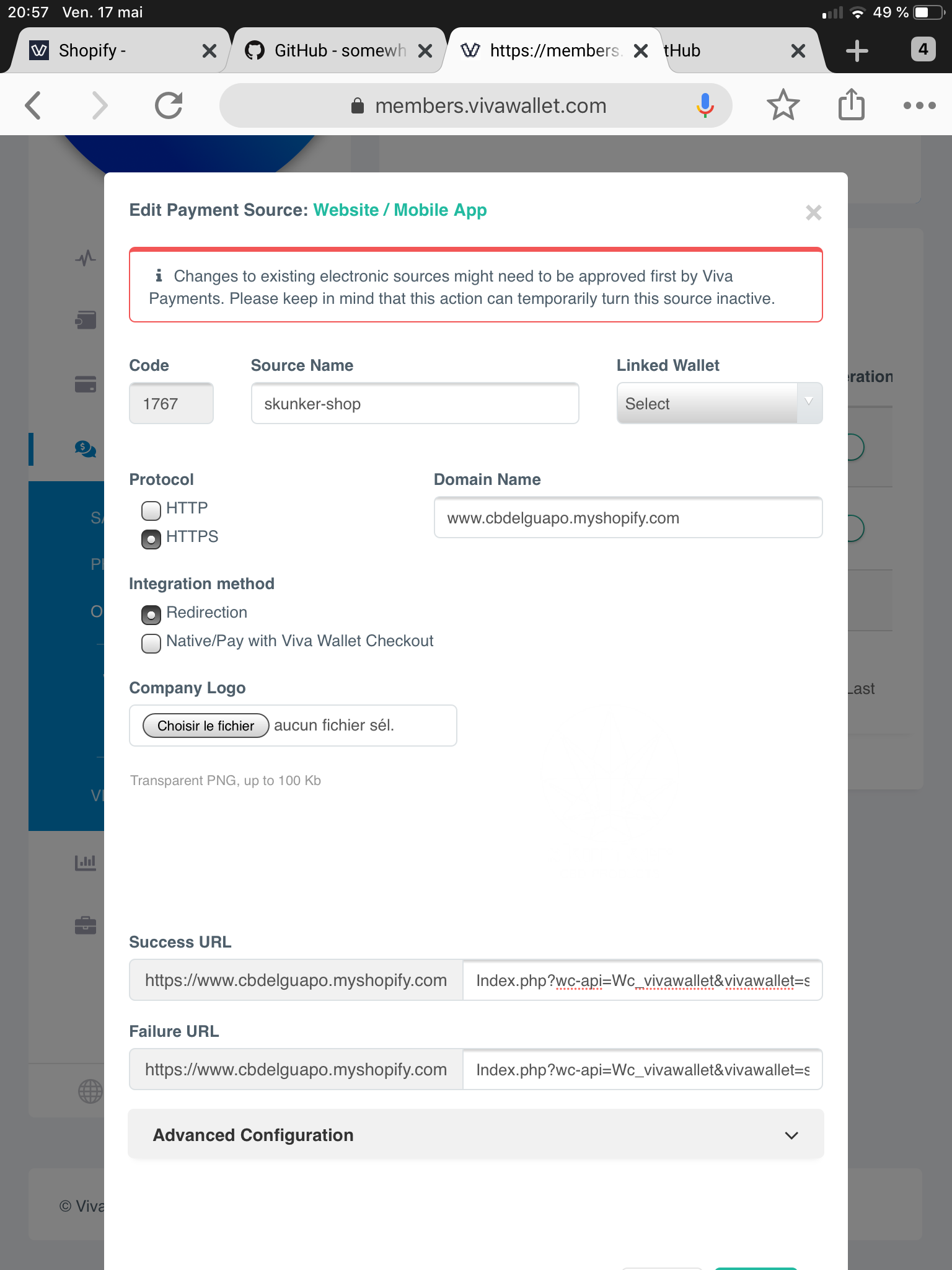 Probleme connexion vivawallet · Issue #853 · VivaPayments/API · GitHub