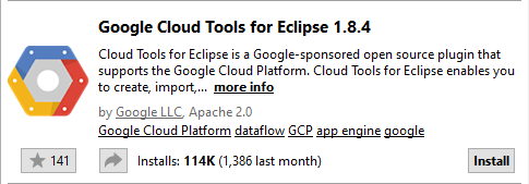 Unable to install Google Cloud tools for eclipse · Issue #3705 · GoogleCloudPlatform/google ...
