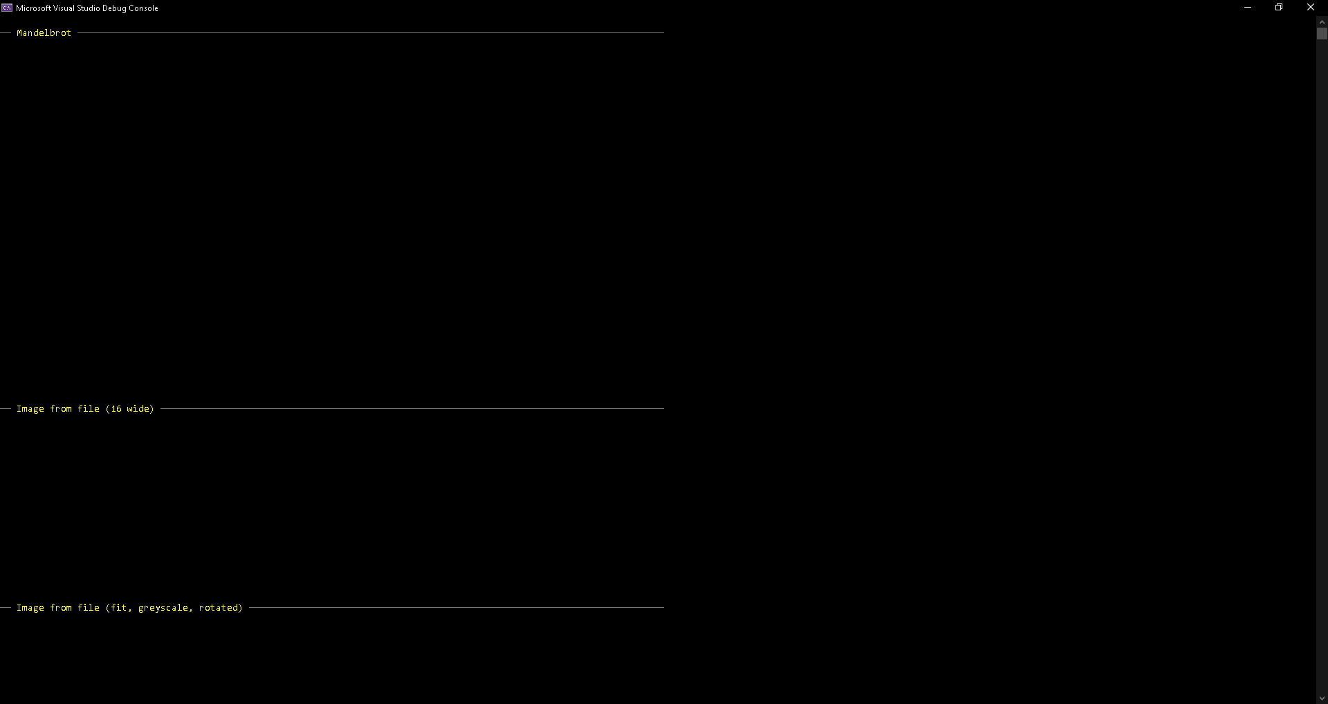 Resizing the console makes the images disappear · Issue #149 · spectreconsole/spectre.console ...
