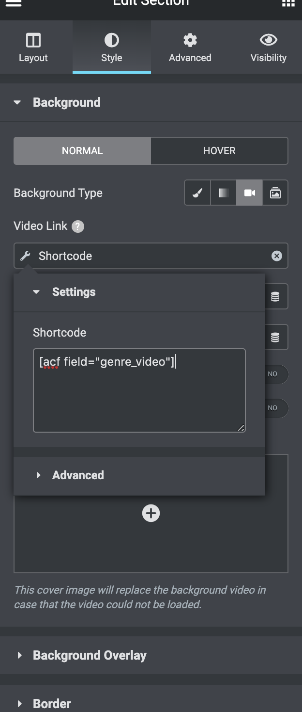 Dynamic Background Video Link for Sections · Issue #6116 · elementor/elementor · GitHub