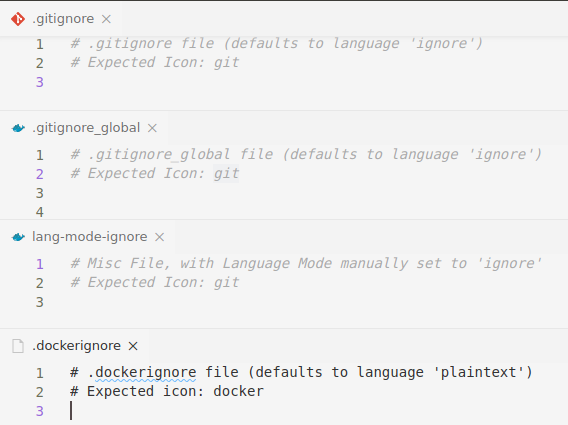ignore language should use git icon, not docker icon · Issue #2802 ...