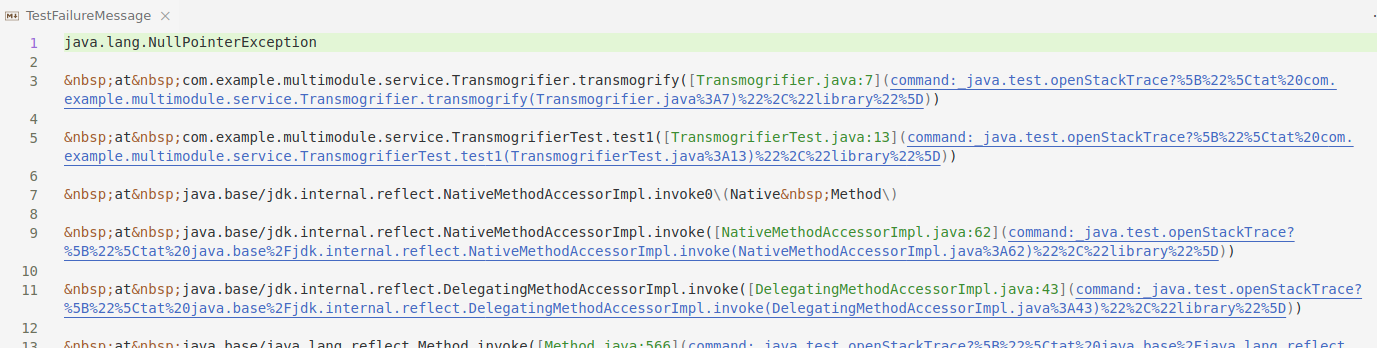 Display test message/stack trace in panel · Issue #136812 · microsoft ...