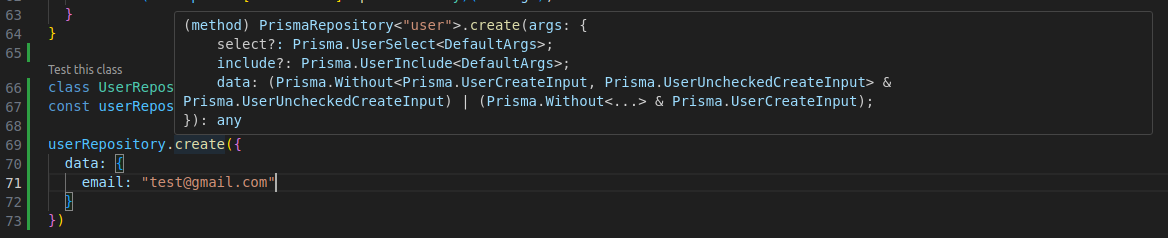 Is a repository pattern with generics possible? · prisma prisma ...