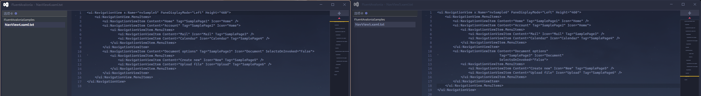 Error codes gave in samples · Issue #163 · amwx/FluentAvalonia · GitHub