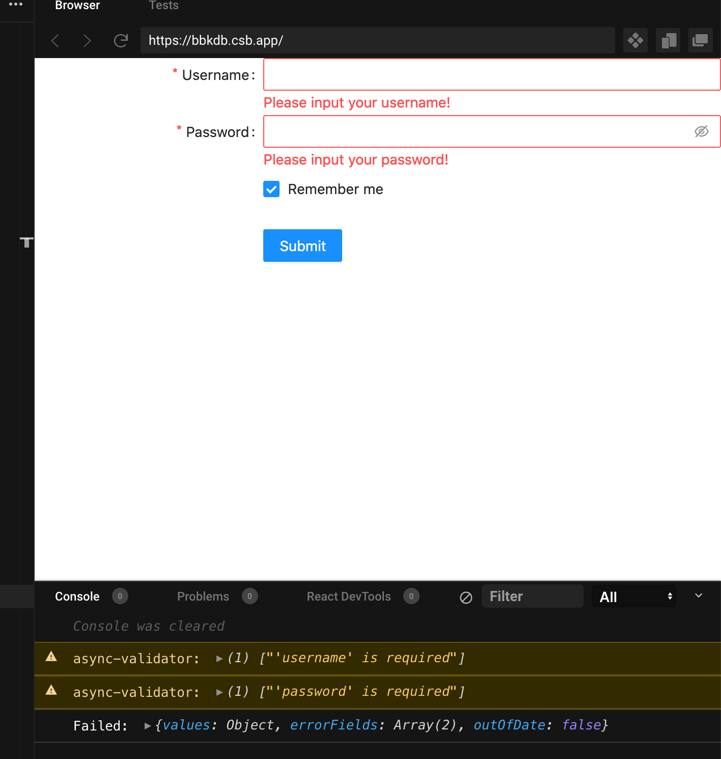 async-validator表单验证触发了两次 · Issue #28213 · ant-design/ant-design · GitHub
