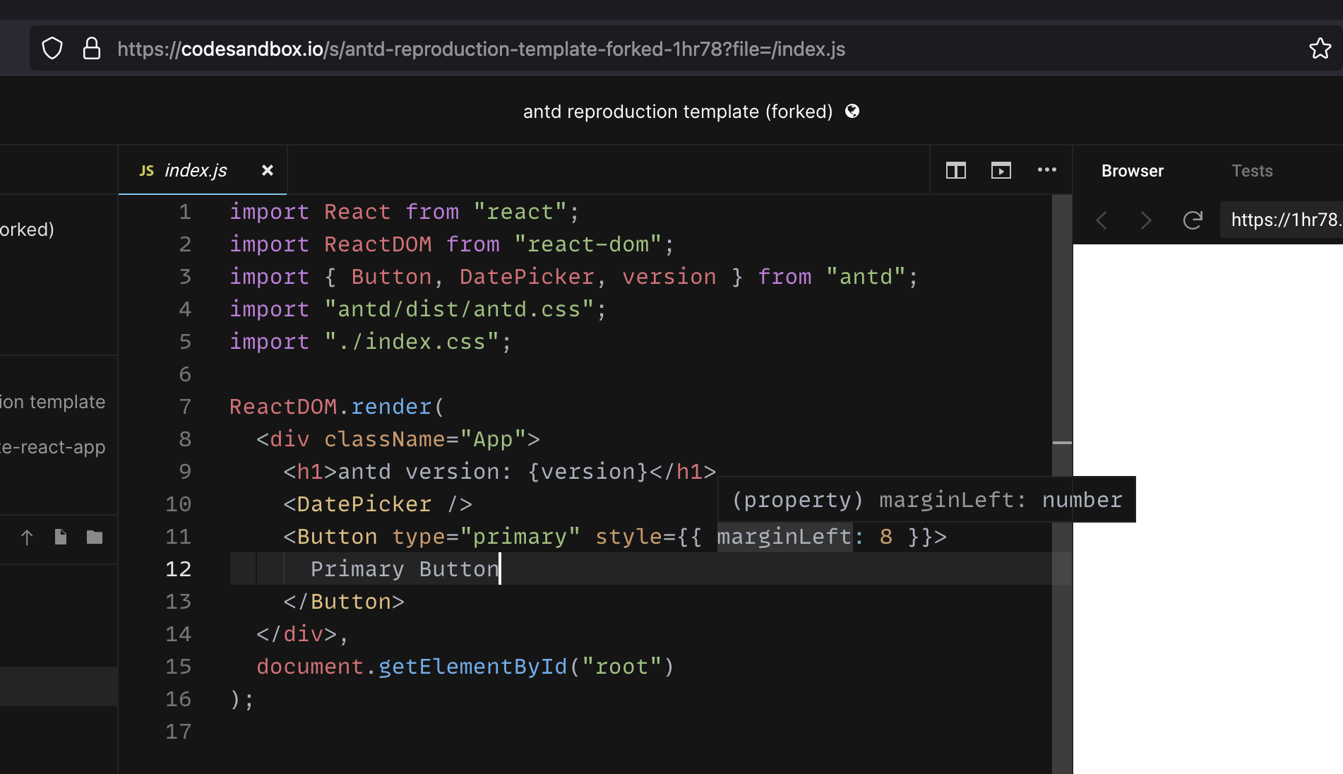 tabBarGutter不再能控制tab之前的空间 · Issue #32635 · ant-design/ant-design · GitHub