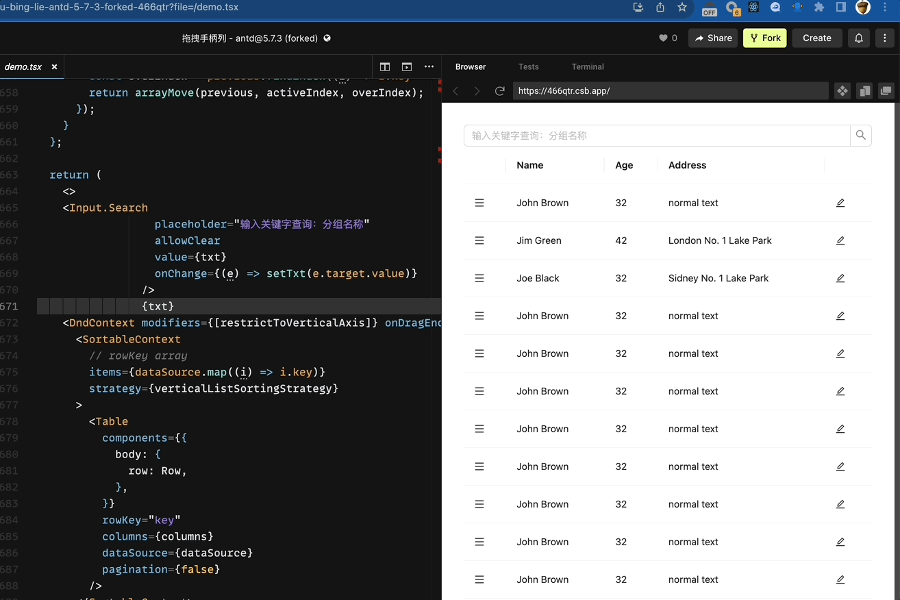 Table性能问题：table里加入Popover会导致当前页面所有setState()卡死 · Issue #43887 · ant ...