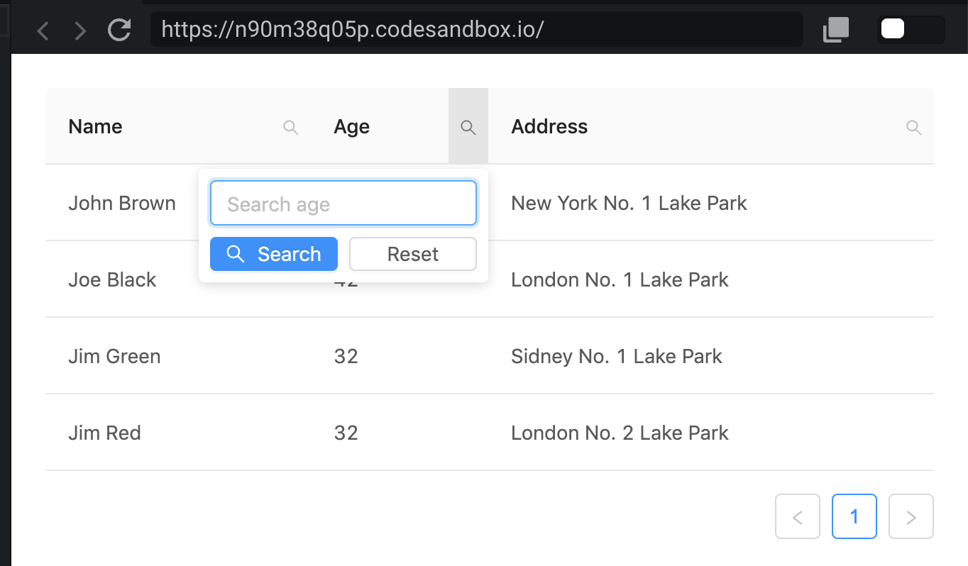 table 表头的筛选icon点击后错位 · Issue #16704 · ant-design/ant-design · GitHub