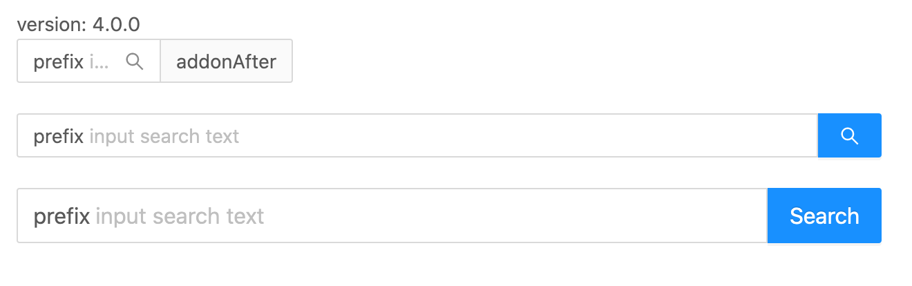 Input.Search 支持 prefix 和 addonAfter · Issue #21749 · ant-design/ant ...
