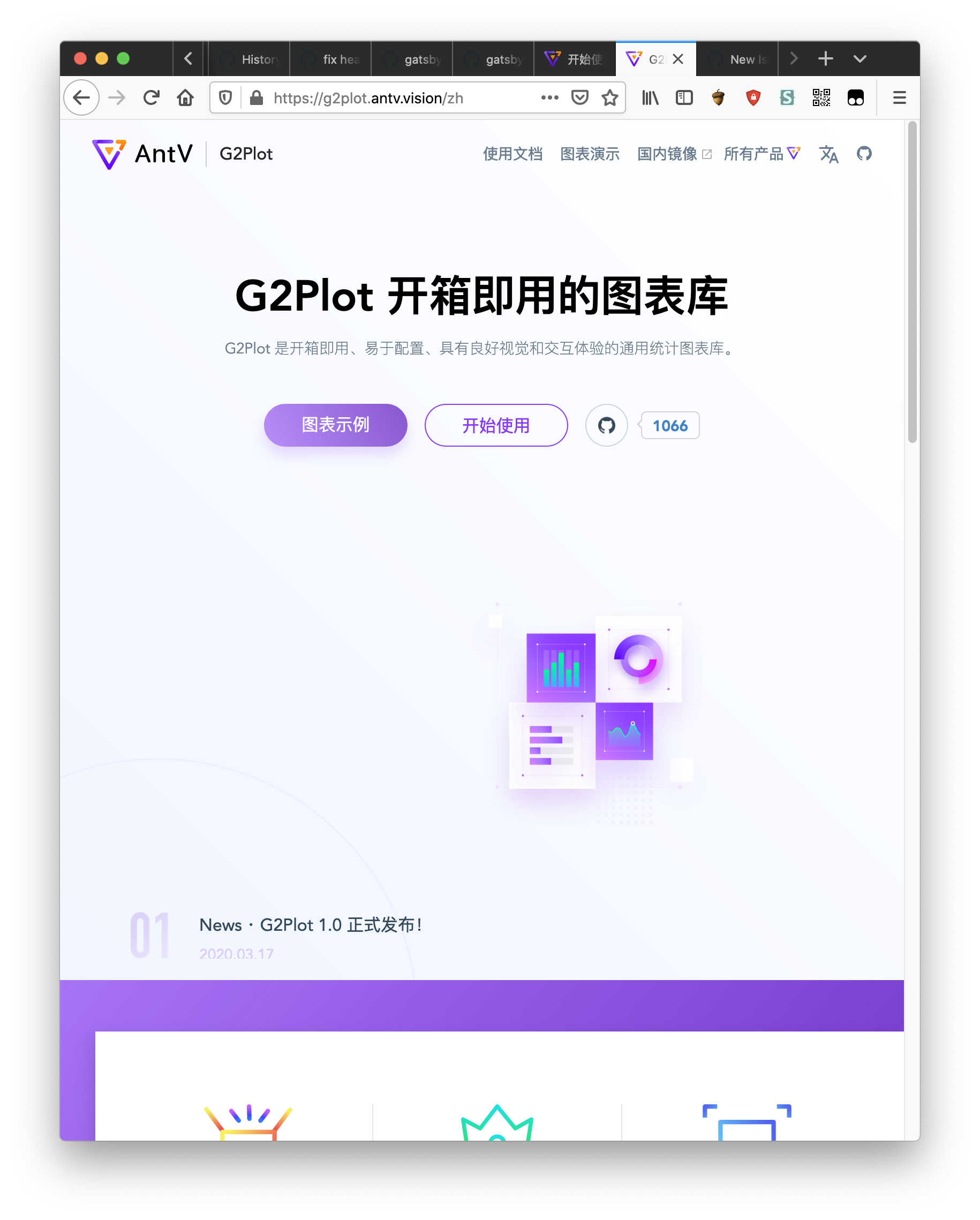 小屏幕下首页样式问题 · Issue #888 · antvis/G2Plot · GitHub
