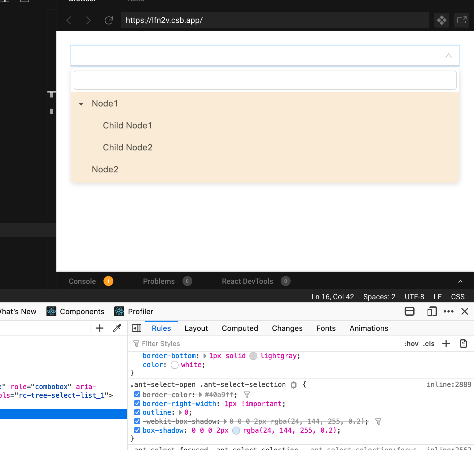 How can I remove highlighting/box shadow when focused/active of select ...
