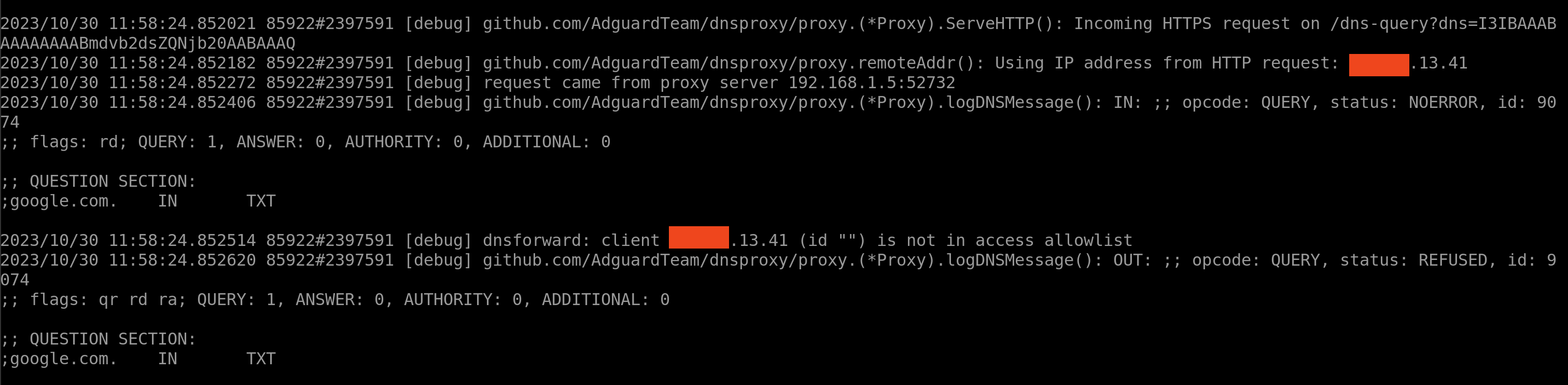 DoH with ClientID as Subdomain not being Recognized · Issue #6371 · AdguardTeam/AdGuardHome · GitHub