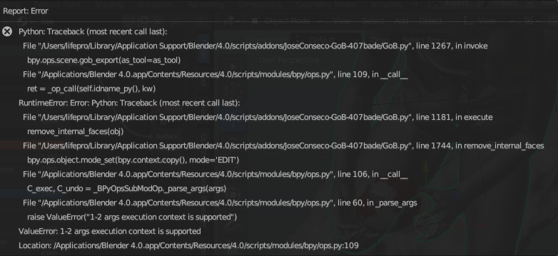 Does GOB work with Blender 4.0? · Issue #418 · JoseConseco/GoB · GitHub