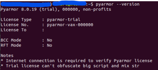 [BUG] RuntimeError: product name has been set to "Pyarmor" · Issue #1023 · dashingsoft/pyarmor ...
