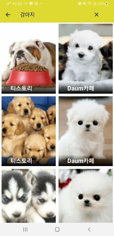 GitHub - HanYeop/KaKaoSearch: KaKao Image Search API 를 이용한 이미지 검색 앱