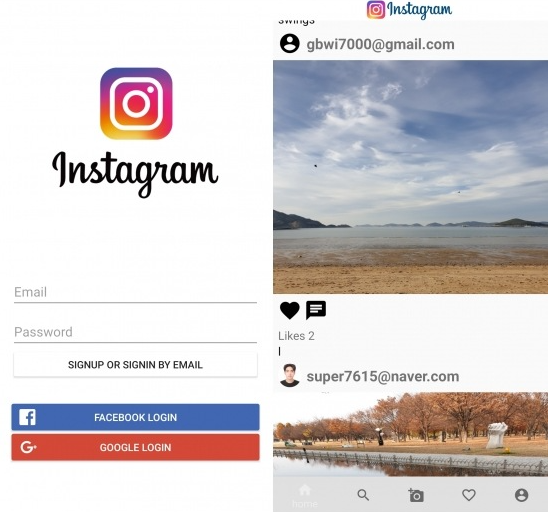 GitHub - HanYeop/Stagram: Instagram Clone