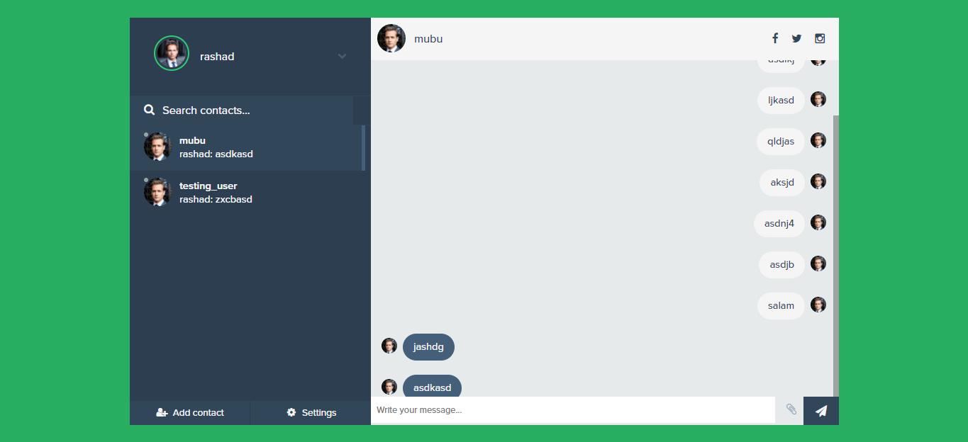 GitHub - rashadgsml/Django-Chat-App: Chat application with Django Channels.
