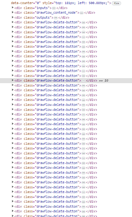 Custom delete buttom · Issue #763 · jerosoler/Drawflow · GitHub