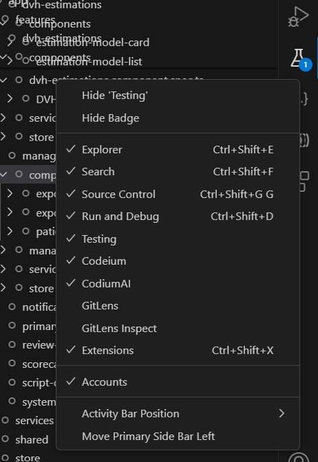Enhanced Panel Information In Vscode · Issue 198867 · Microsoft Vscode · Github