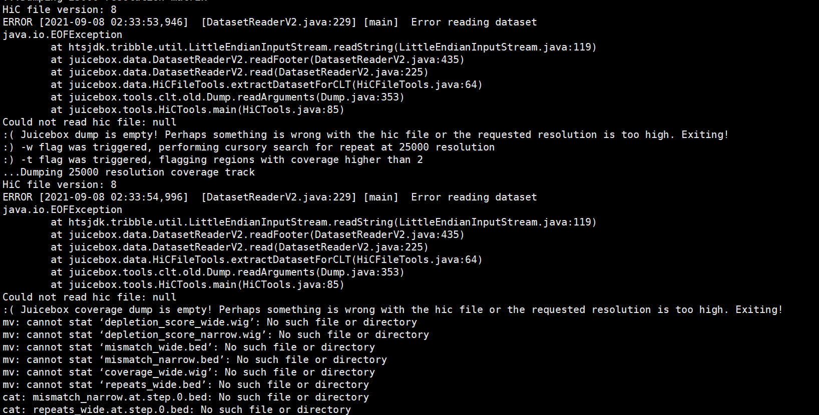 3d-dna java how to change this error · Issue #130 · aidenlab/3d-dna · GitHub