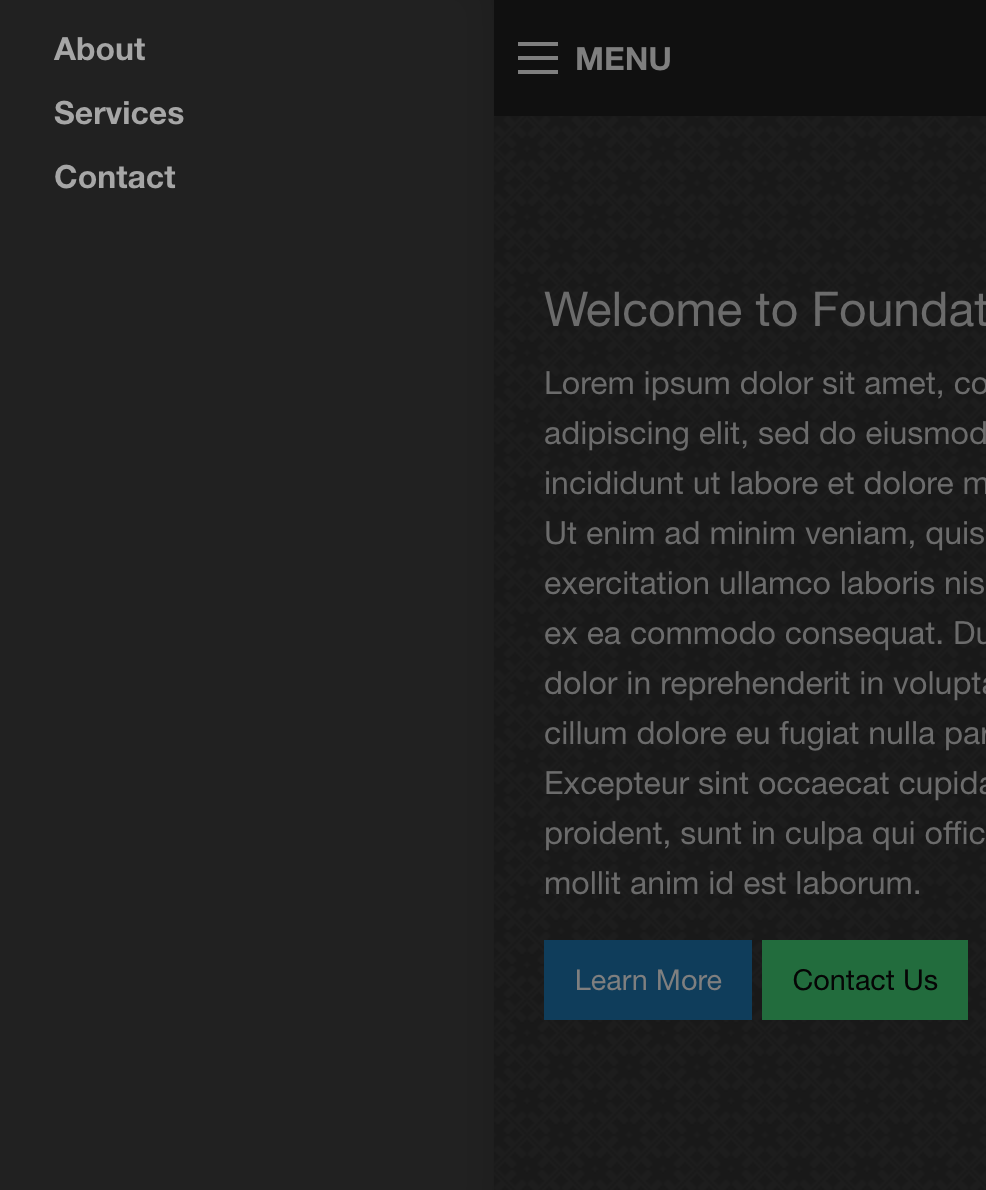 GitHub - evanpfeifer/foundation-site-template: Sample site template using Zurb Foundation v6.5.3
