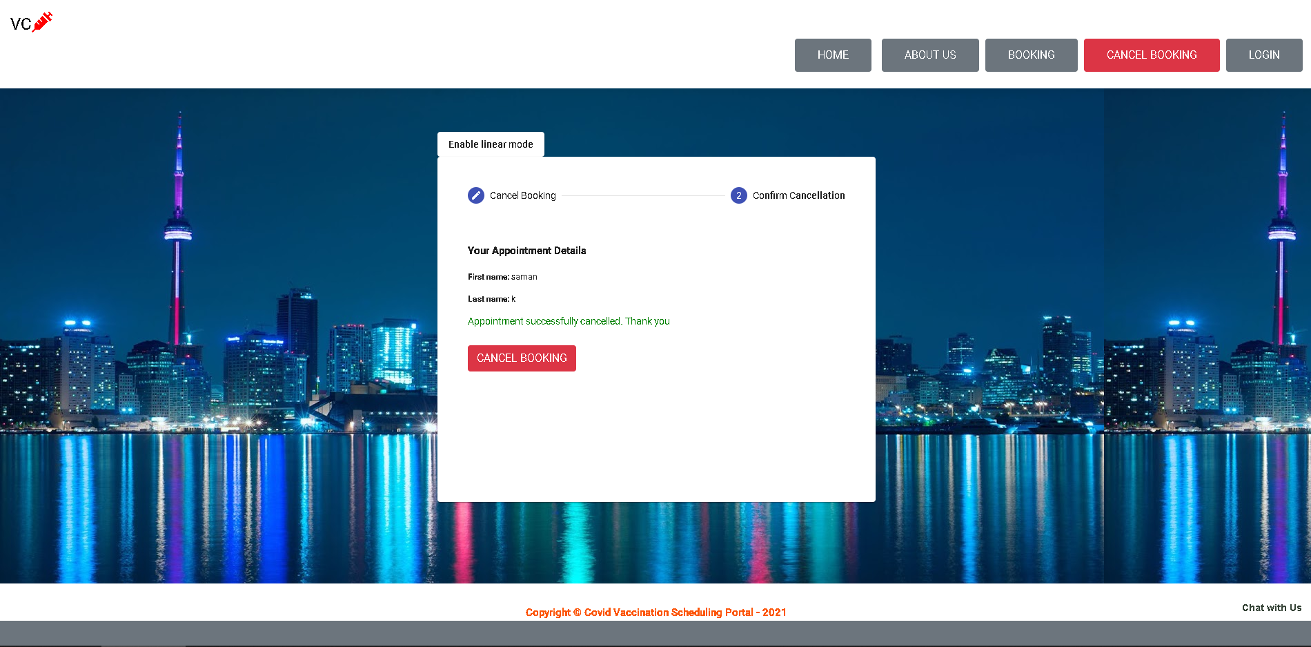 GitHub - Revature-Project2/Covid-Vaccination-portal: Covid Vaccination Portal is a scheduling ...