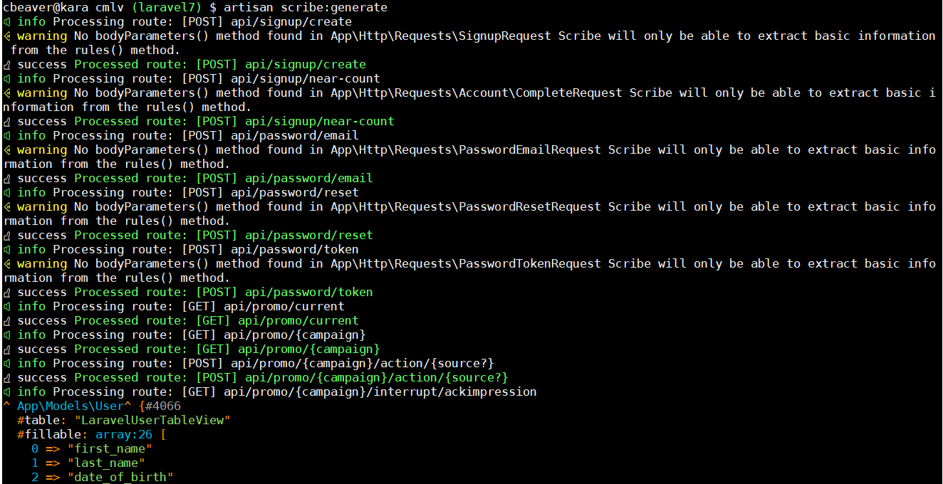 Accessing auth()->user() from a FormRequest · Issue #155 · knuckleswtf/scribe · GitHub